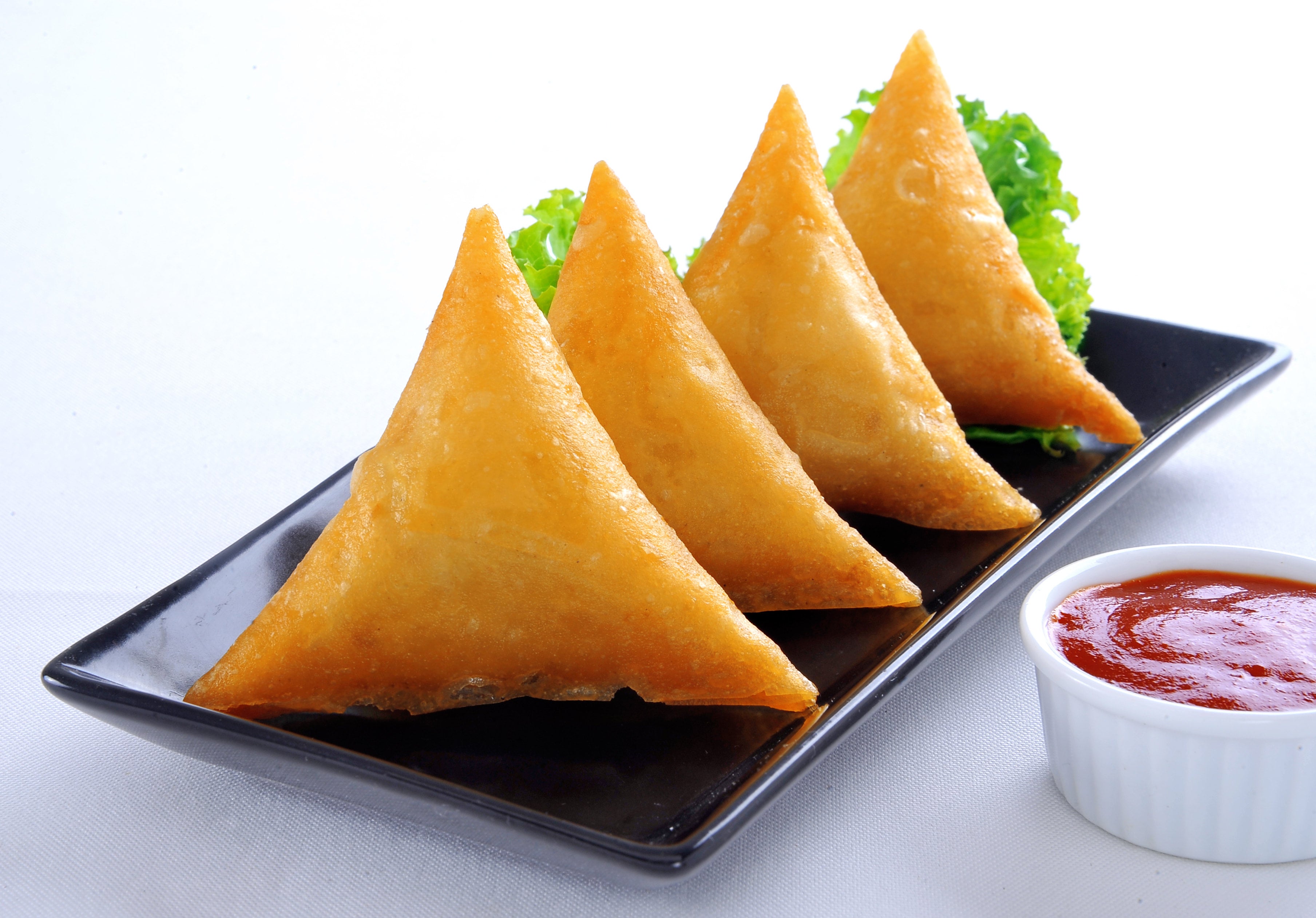 Deep Fried Samosa (4) | Wing Lee